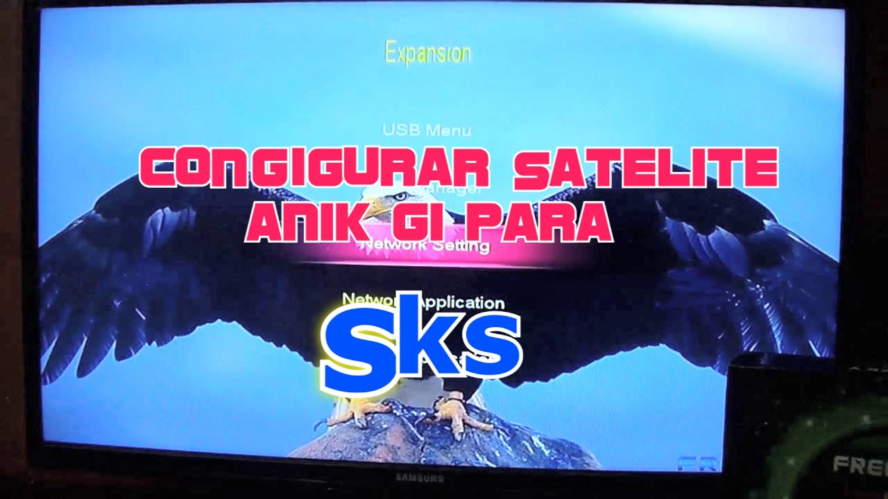 CONFIGURAR SATELITE ANIK G1 PARA SKS - YouTube