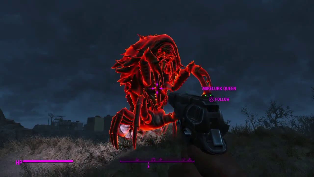 Fallout 4: Pacifying Mirelurk Queen (Mythic Deathclaw fight) - YouTube