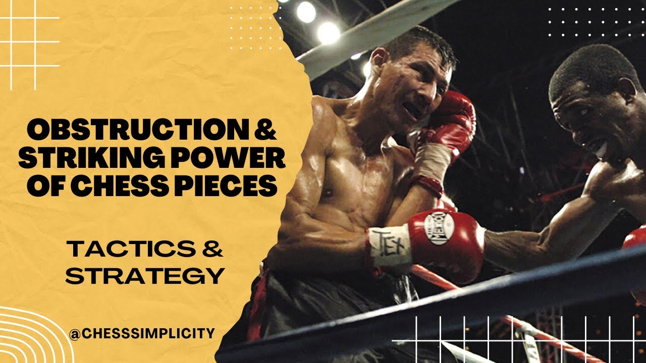 Obstruction and Striking Power of Chess Pieces | Mobility | Tactics and ...