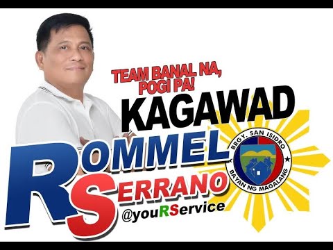 Kagawad Rommel Serrano ng San Isidro - YouTube
