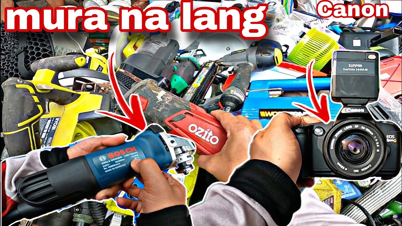ELECTRIC DRILLS CORDLESS TOOLS SECOND HAND SA DIVISORIA | motovlogph ...