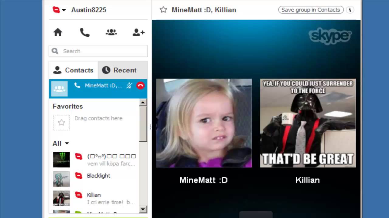 Random Skype Moment #1 - YouTube