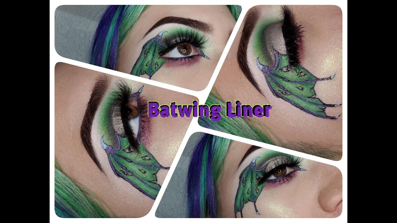 Batwing liner - YouTube