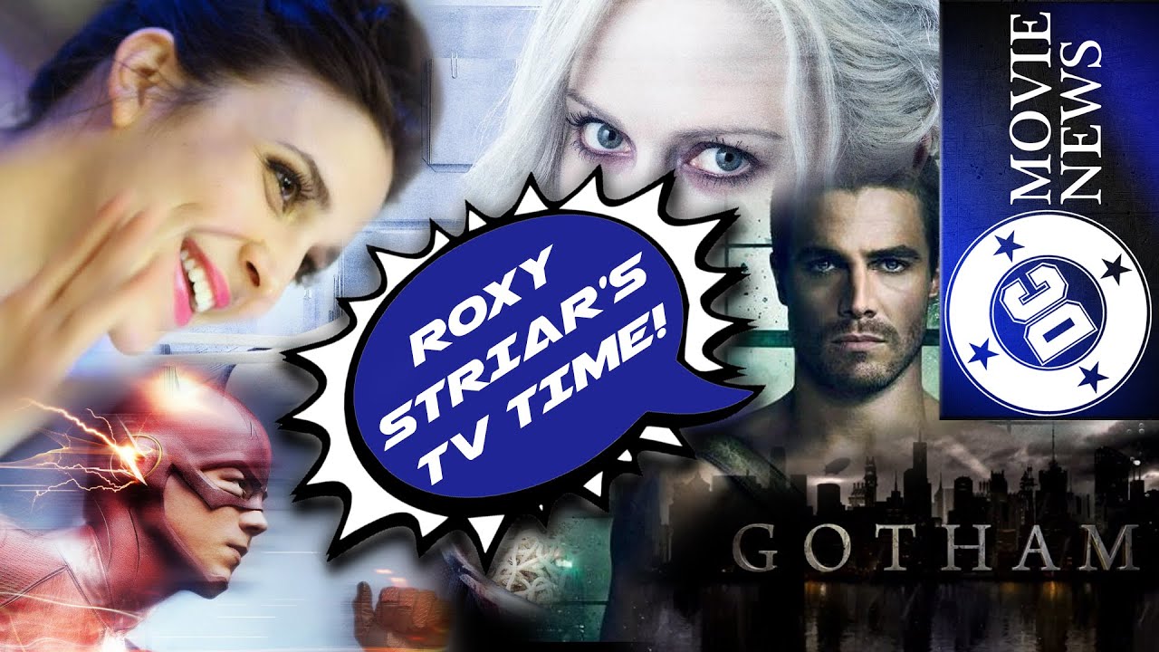 Roxy Striar's TV Time! - DC Movie News Special! - YouTube