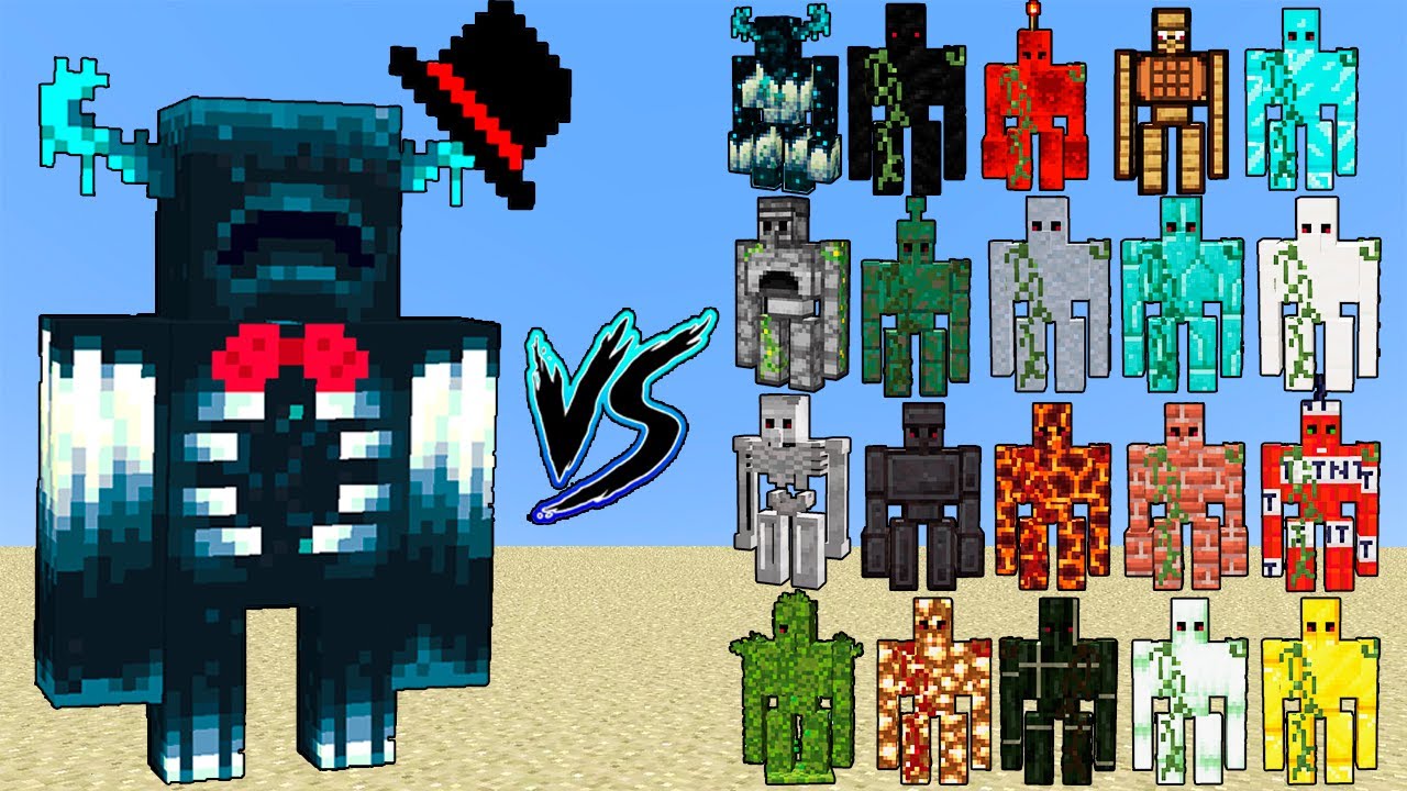 Super Warden vs all Golems | Extra Golems - YouTube