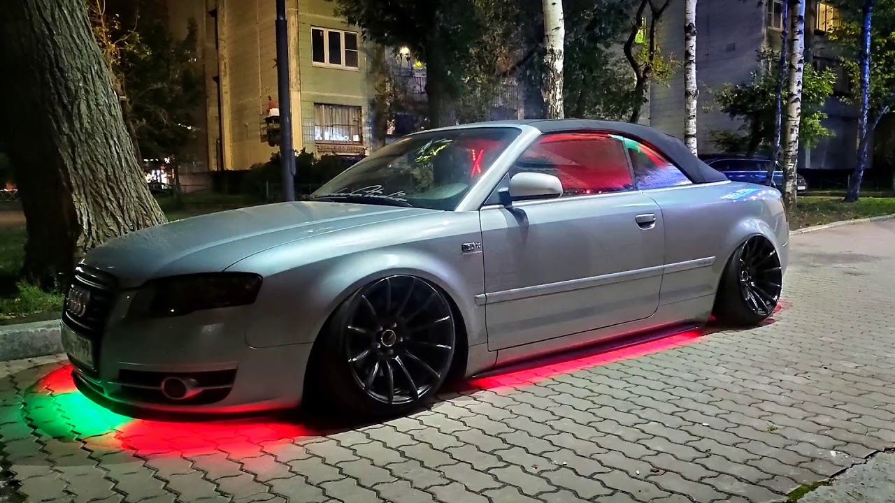 Ws 2811 на автомобиле. Audi A4 cabrio stance - YouTube