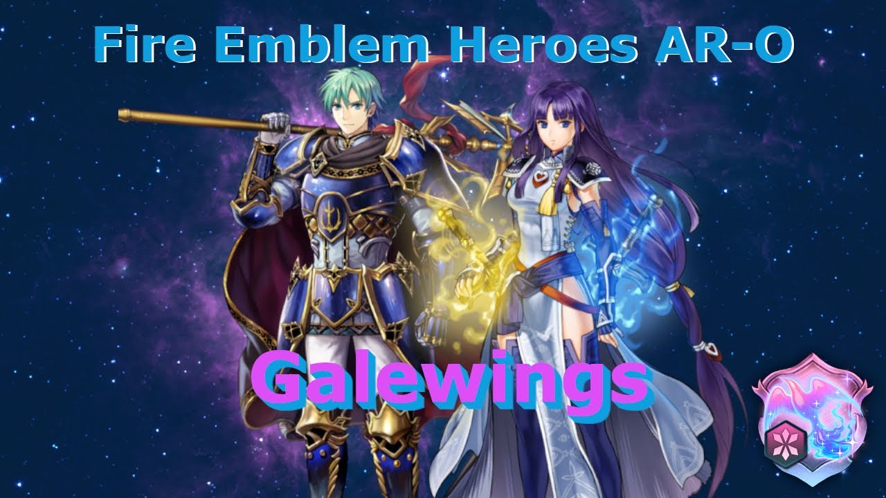 Fire Emblem Heroes Aether Raids Offense | Galewings! - YouTube