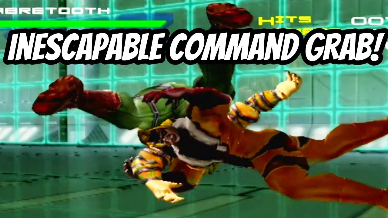 Sabretooth's Has an INESCAPABLE Command Grab Setup?! - YouTube