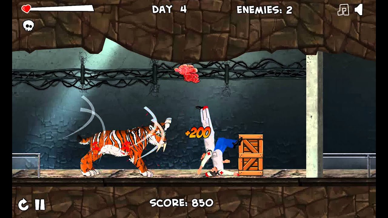 Smilodon Rampage -- Level 4 Walkthrough - YouTube