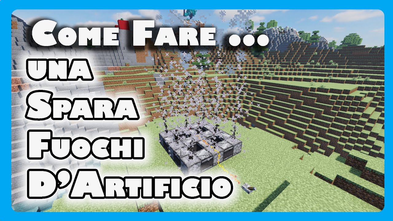 Minecraft: Spara Fuochi d'Artificio - YouTube
