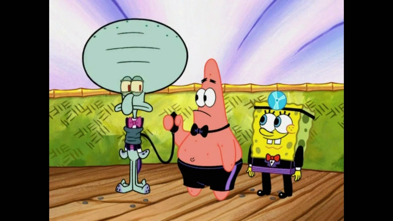 Patrick inflating Squidward's head For 10 Hours - YouTube