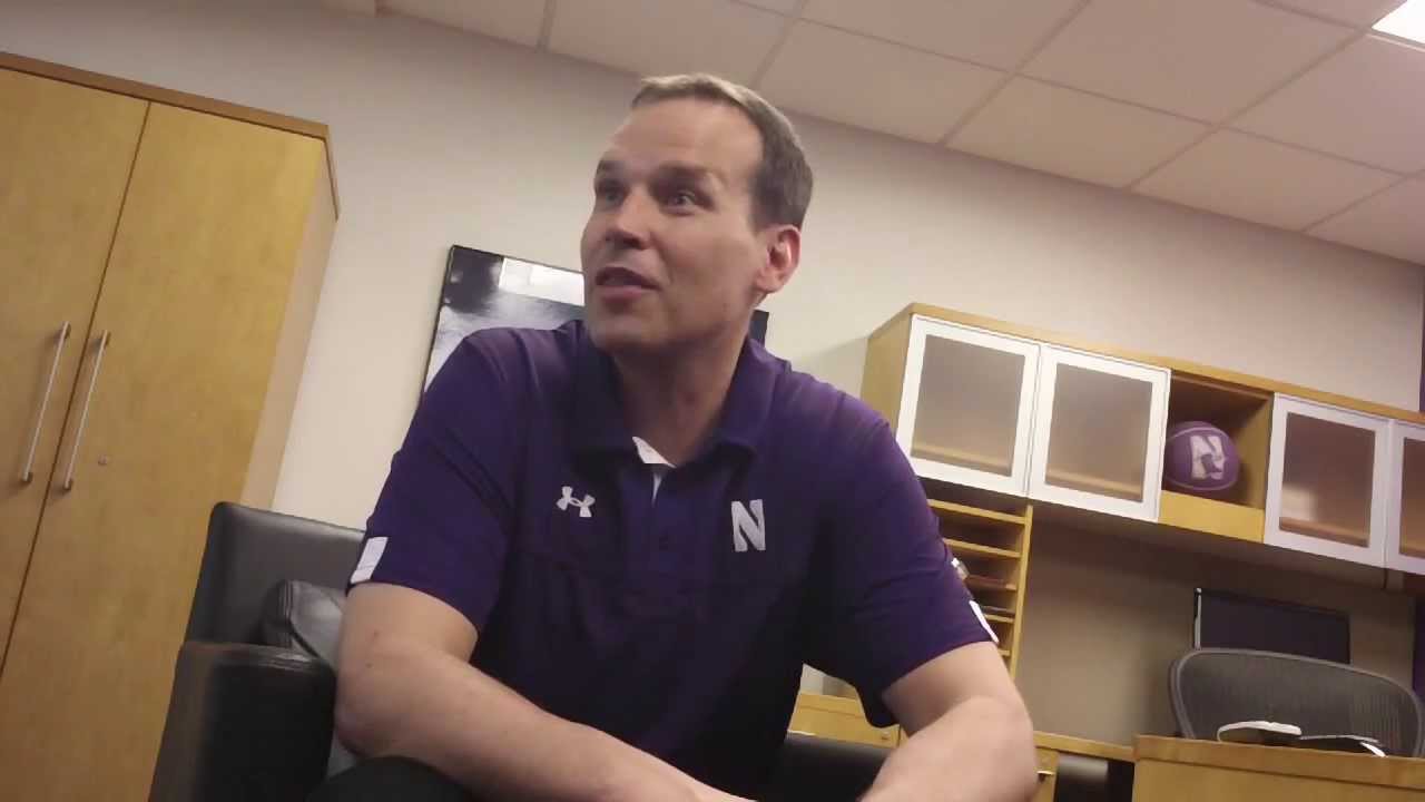 Northwestern basketball coach Chris Collins - YouTube