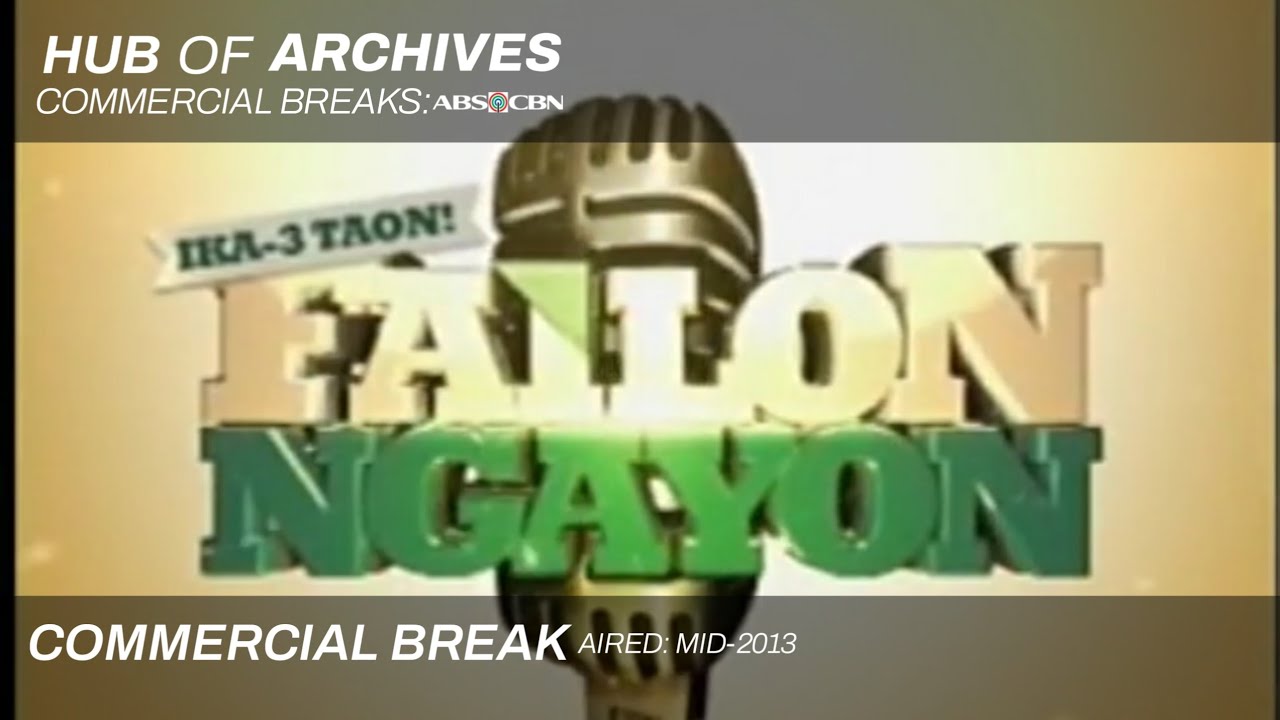 ABS-CBN: Failon Ngayon Commercial Break [JUN-29-2013] - YouTube