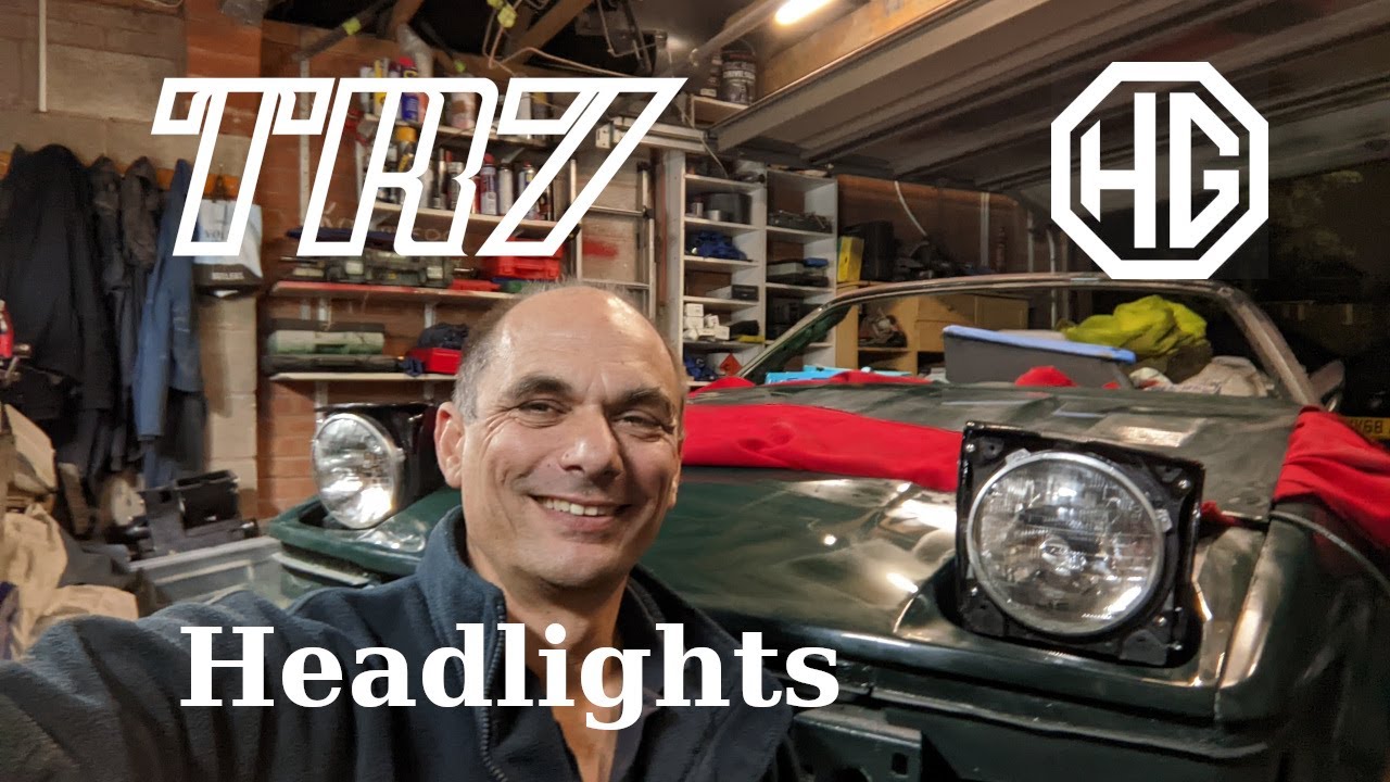 Triumnph TR7 Restoration: Headlights strip and rebuild - YouTube
