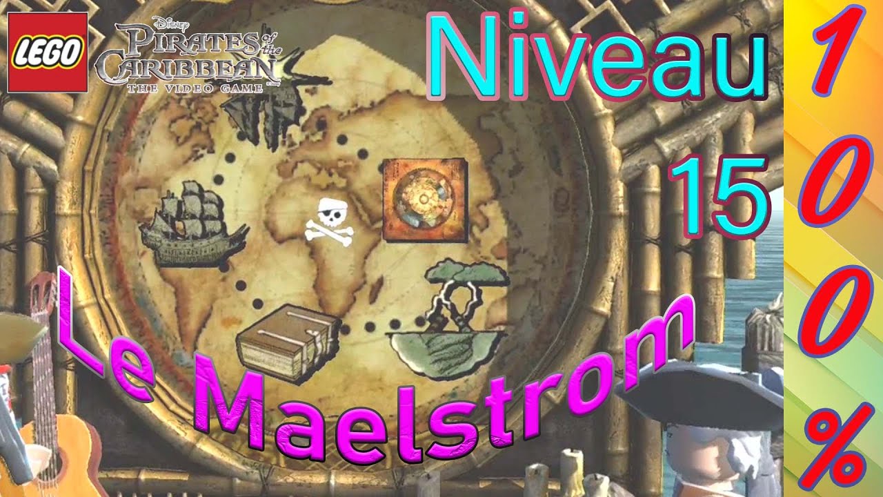 Lego Pirates Des Caraïbes 100% Chapitre 3 Niveau 5 Le Maelstrom - YouTube