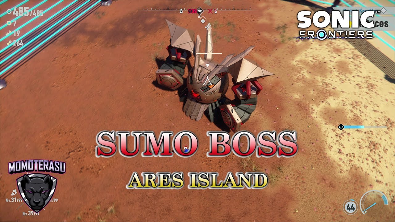 Sumo boss Sonic Frontiers 4K fr - YouTube