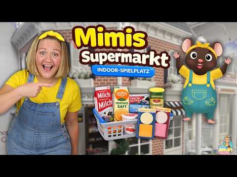 Mimi Maus im Supermarkt! | Indoor-Spielplatz auf Deutsch