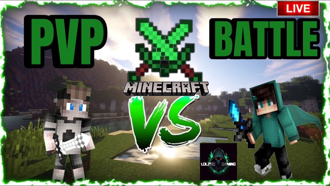 MINECRAFT PVP BATTLE LIVE | MINECRAFT PUBLIC SMP LIVE | 1vs1 PVP BATTLE ...