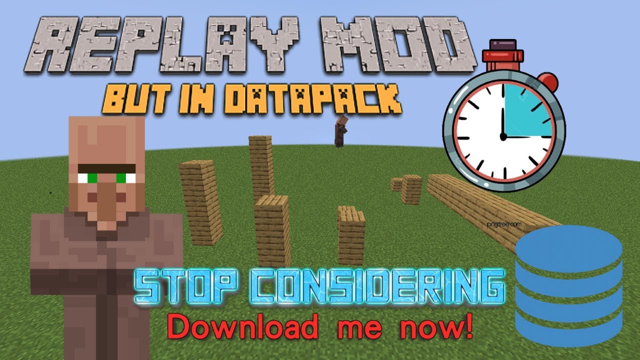 Minecraft Replay Datapack v2 - YouTube