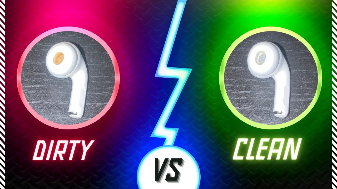 Dirty AirPods Pro? EASY CLEANING for Ear Tips, Mesh and Case (1 & 2 Gen ...