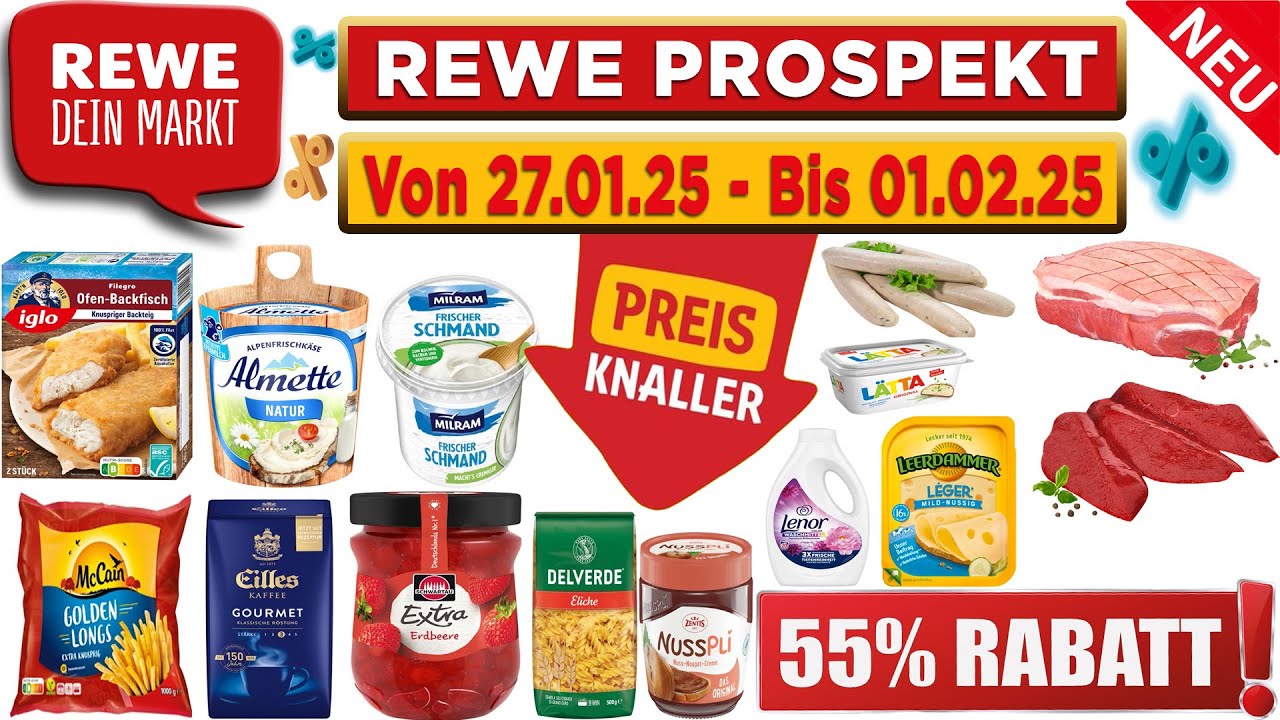 REWE Angebote | Prospekt 27.01.2025 - 01.02.2025 | Rewe Katalog ...