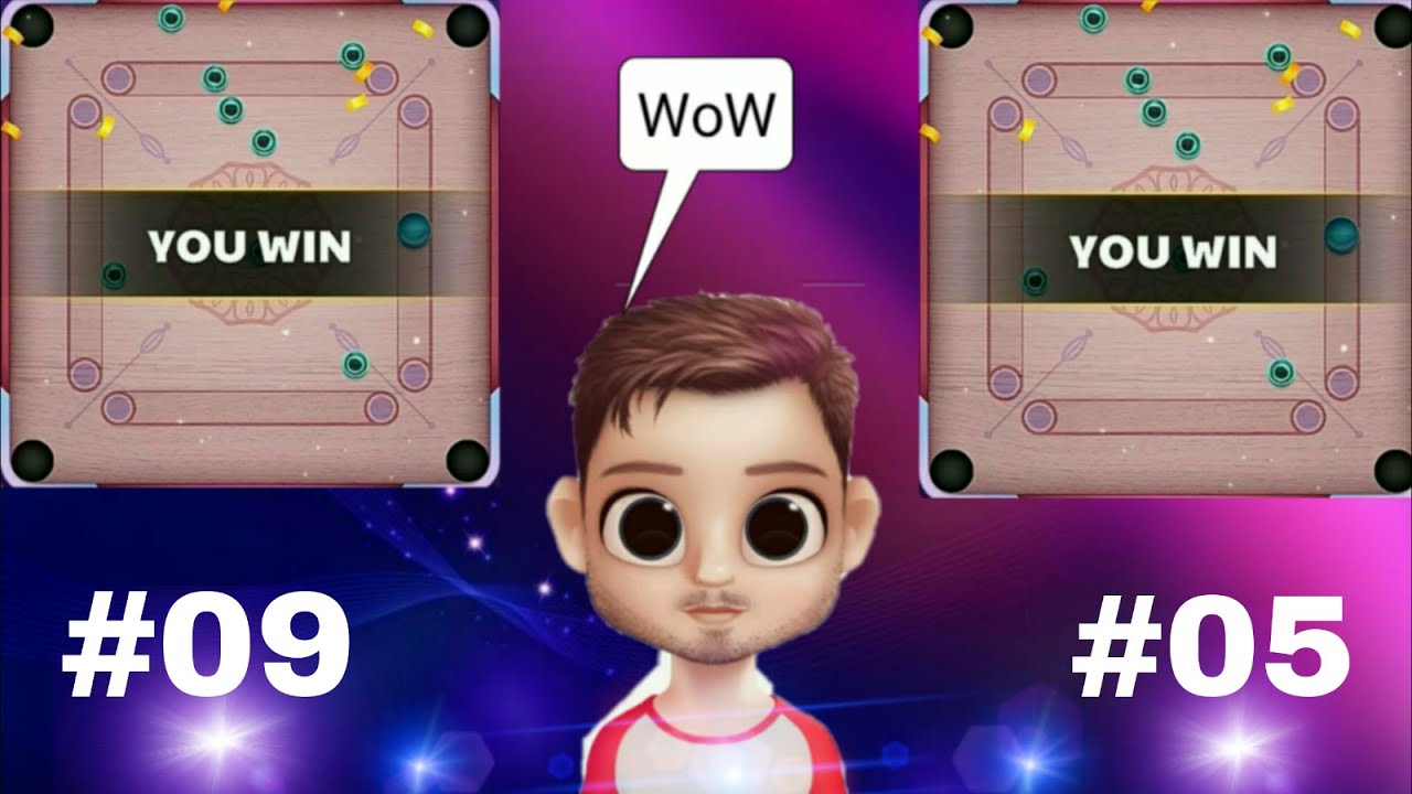 Carrom pool Trick Shot Magical Trick Shot Insane Game Play Trick Must ...