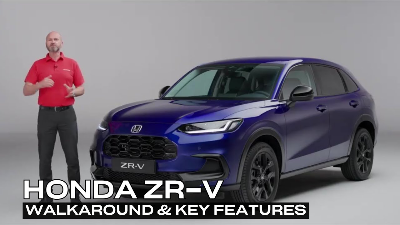 All-New Honda ZR-V Hybrid | Walkaround & Key Features - YouTube