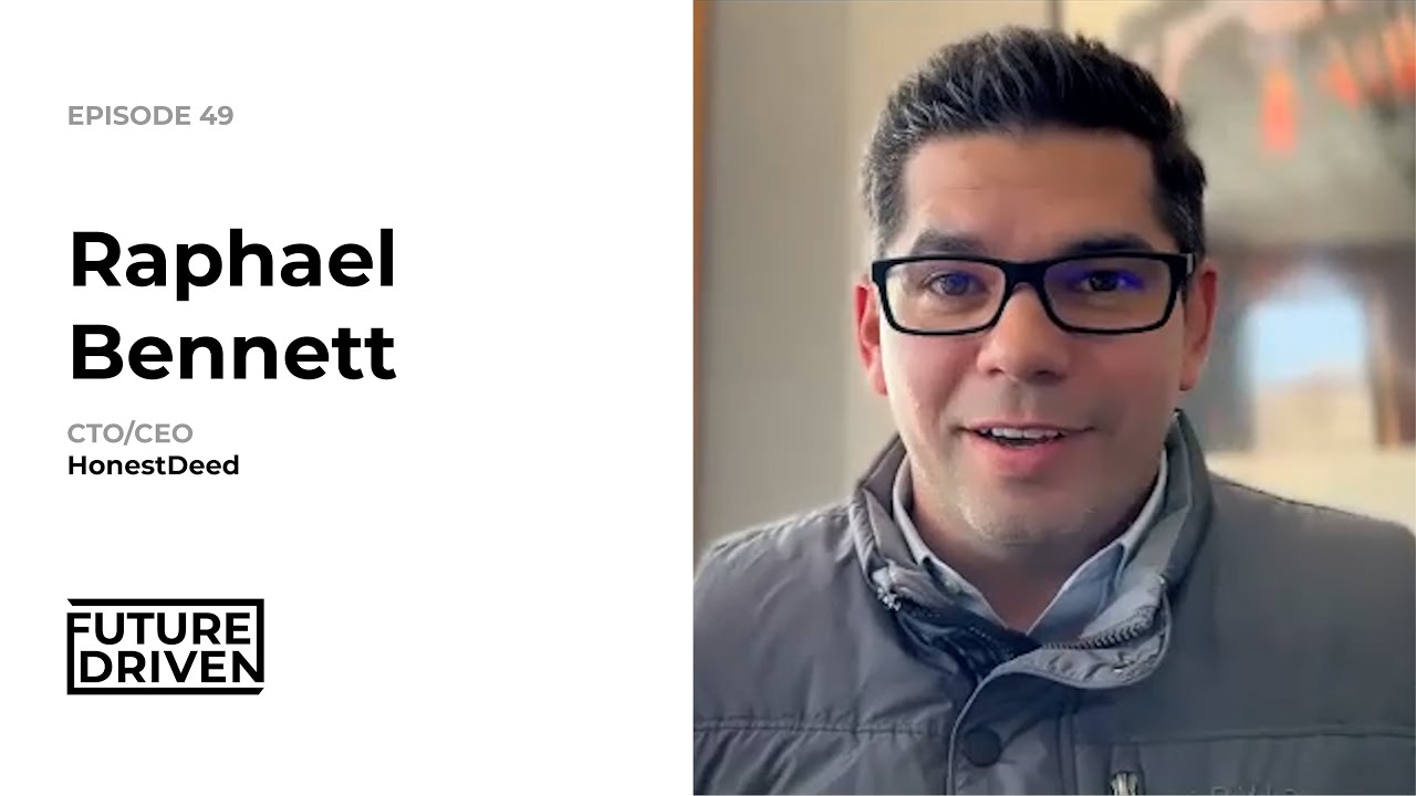 Future Driven - Episode 49: Raphael Bennett - YouTube