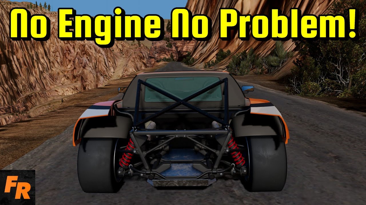 No Engine No Problem - BeamNG Drive - YouTube
