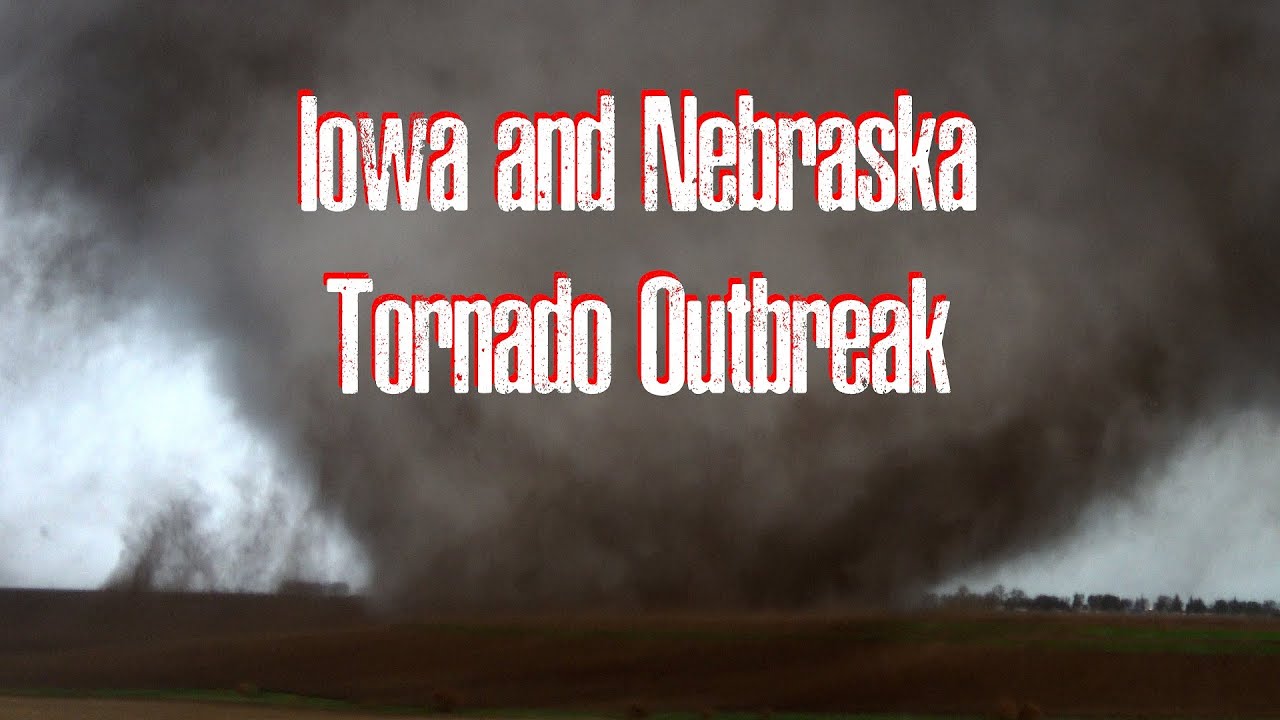 Nebraska and Iowa Tornado Outbreak April 26, 2024 - YouTube