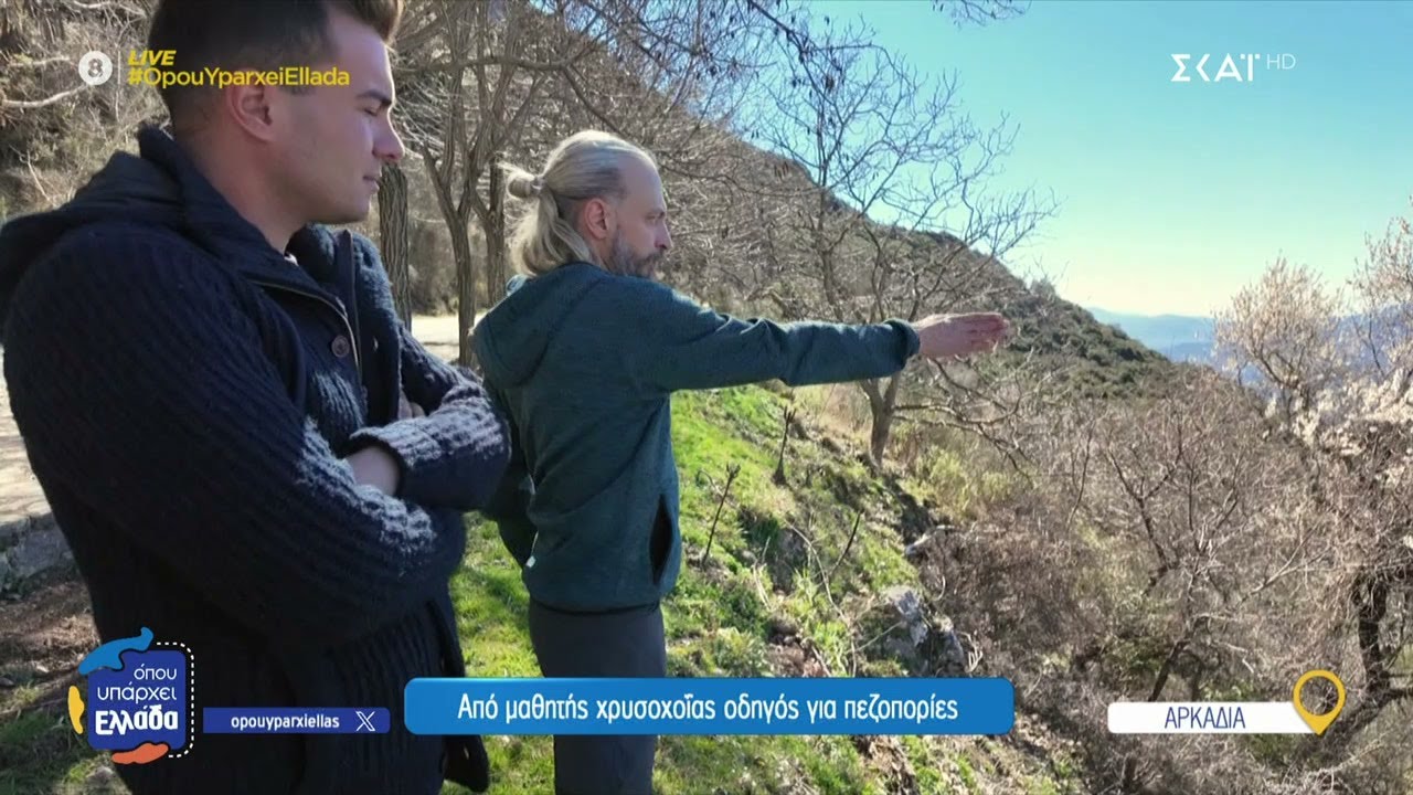 Από τη χρυσοχοΐα στα μονοπάτια της Στεμνίτσας ως οδηγός για πεζοπορίες ...
