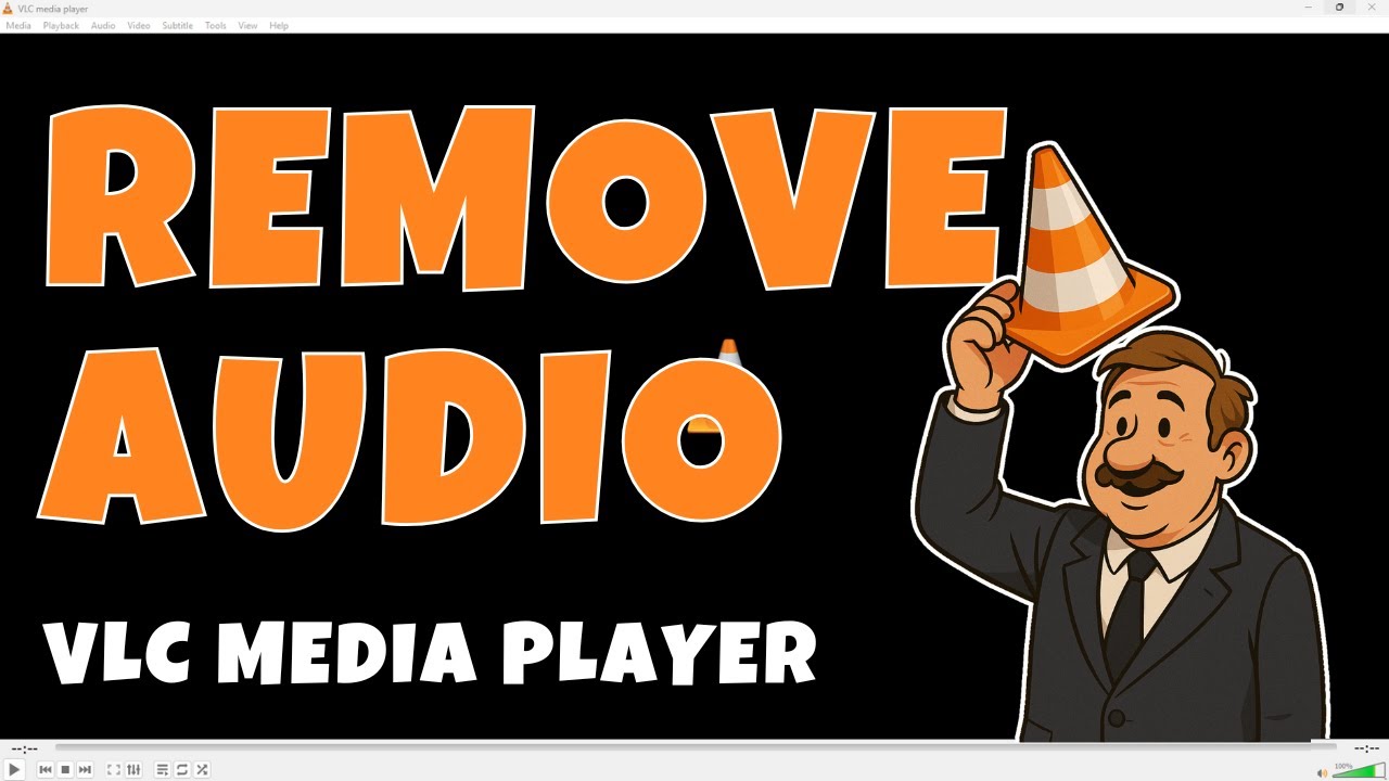 How to Quickly Remove Audio from Videos with VLC - YouTube
