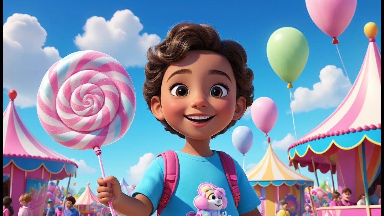 Cotton Candy, Sweet and Light Delight | Fun Candy-Themed Song for ...