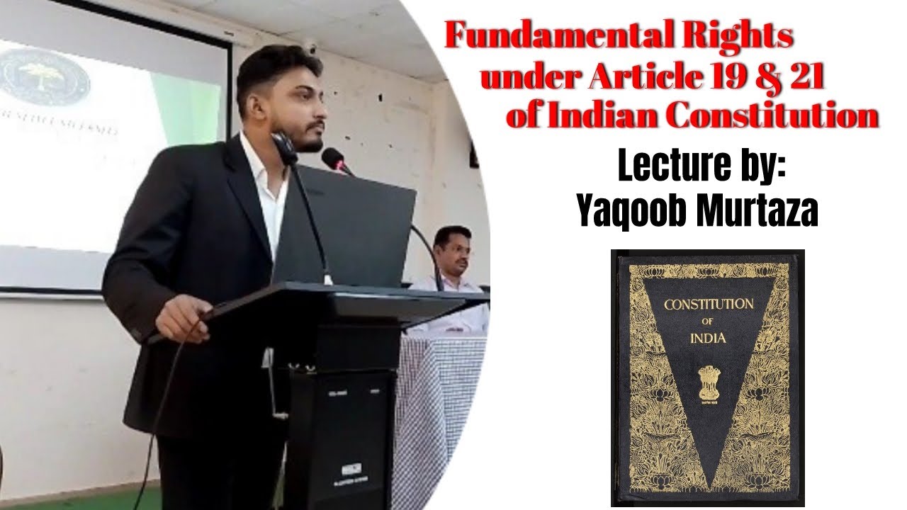Fundamental Rights Under Article 19 & 21 | Right to life,liberty ...