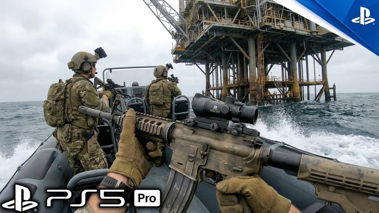 SAS INVADING MEXCAIN Oil Rigs | Ultra Realistic Immersive Call of Duty ...