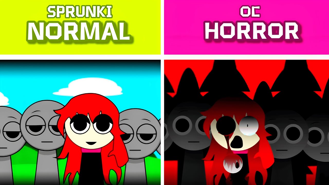 Incredibox Sprunki OC (Total 57 OC) Normal-Horror Versions - YouTube