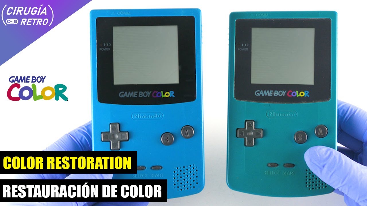 ¿Es posible restaurar el color de las Game Boy Color? / Operación GBC ...