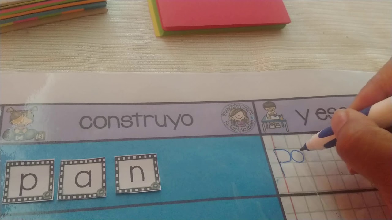 Leo, construyo y escribo 1 - YouTube