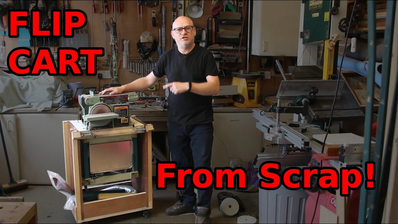 Flip cart from scrap - YouTube