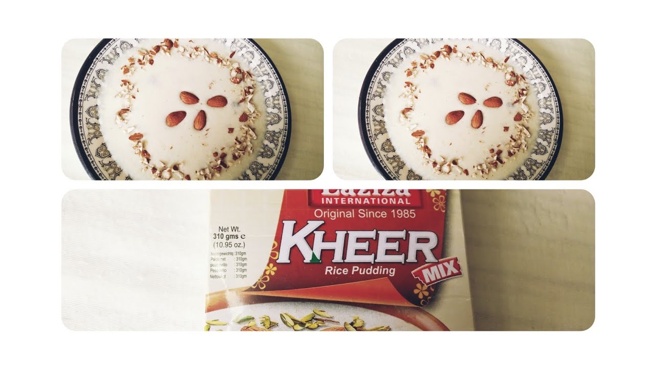 Instant Kheer Mix Recipe || Laziza Kheer Mix Recipe || Chawal Kheer ...