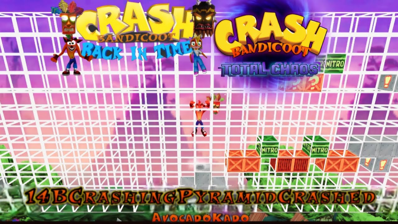 Crash Bandicoot - Back In Time Fan Game: Total Chaos: Crashing Pyramid ...