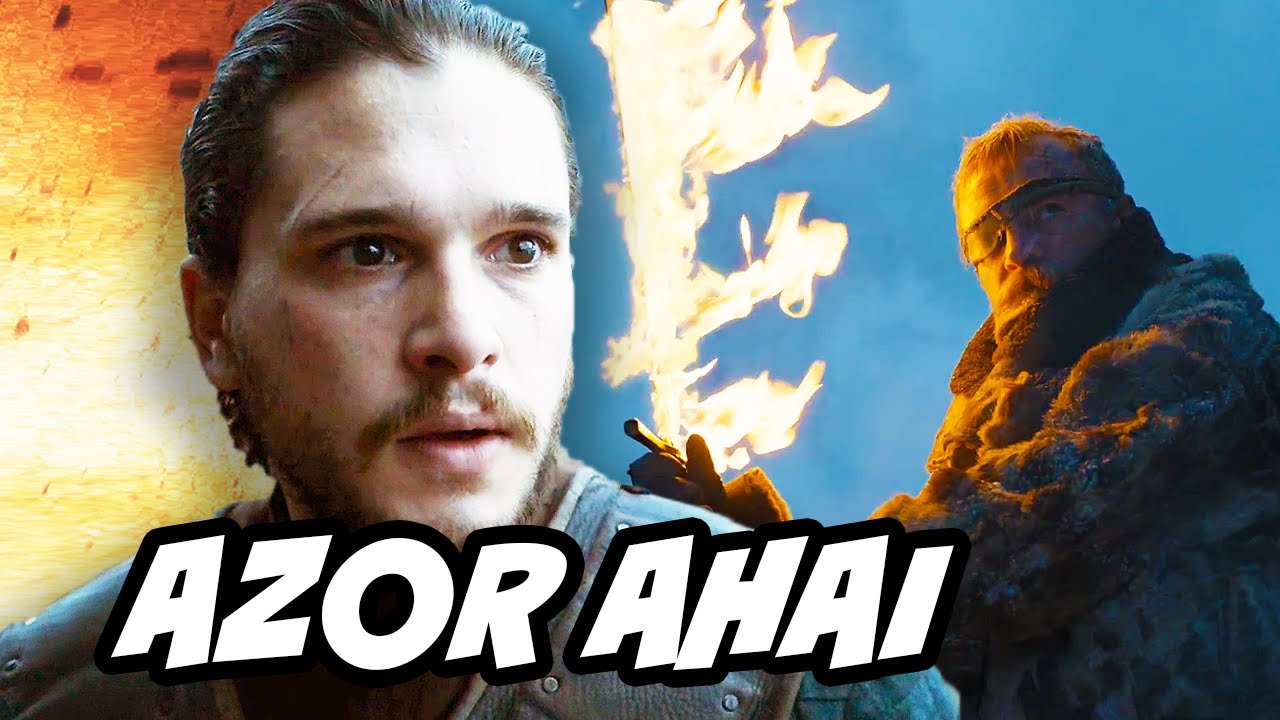 Game Of Thrones Season 7 Azor Ahai and Lightbringer Explained - YouTube