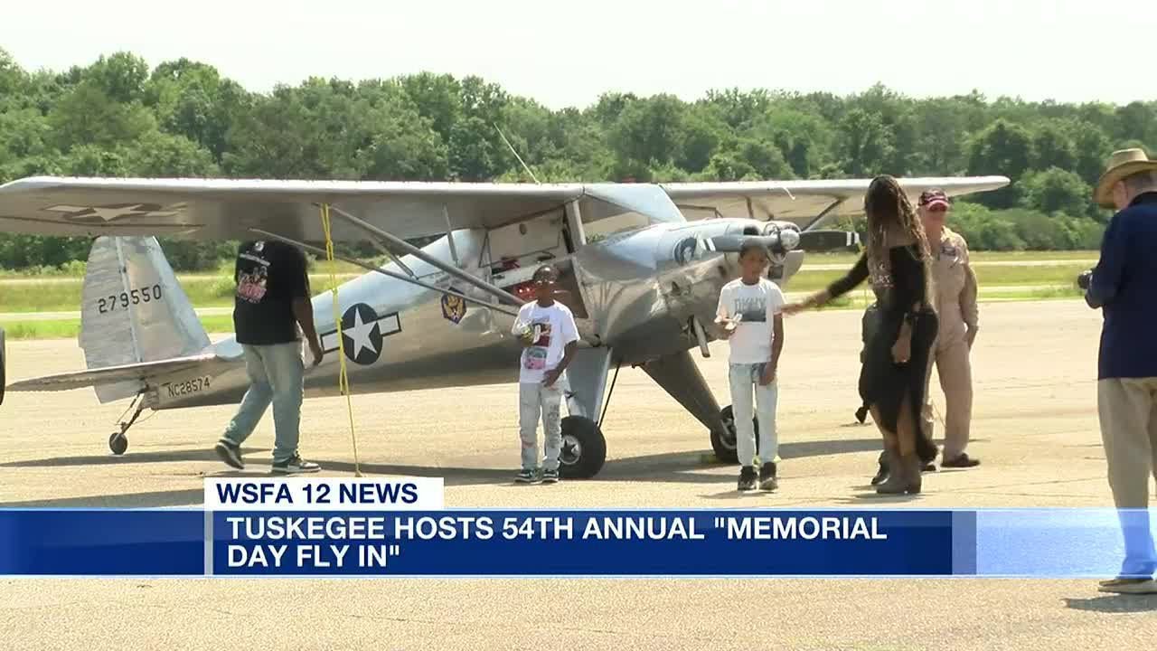 Tuskegee hosts 54th annual Memorial Day Fly In - YouTube