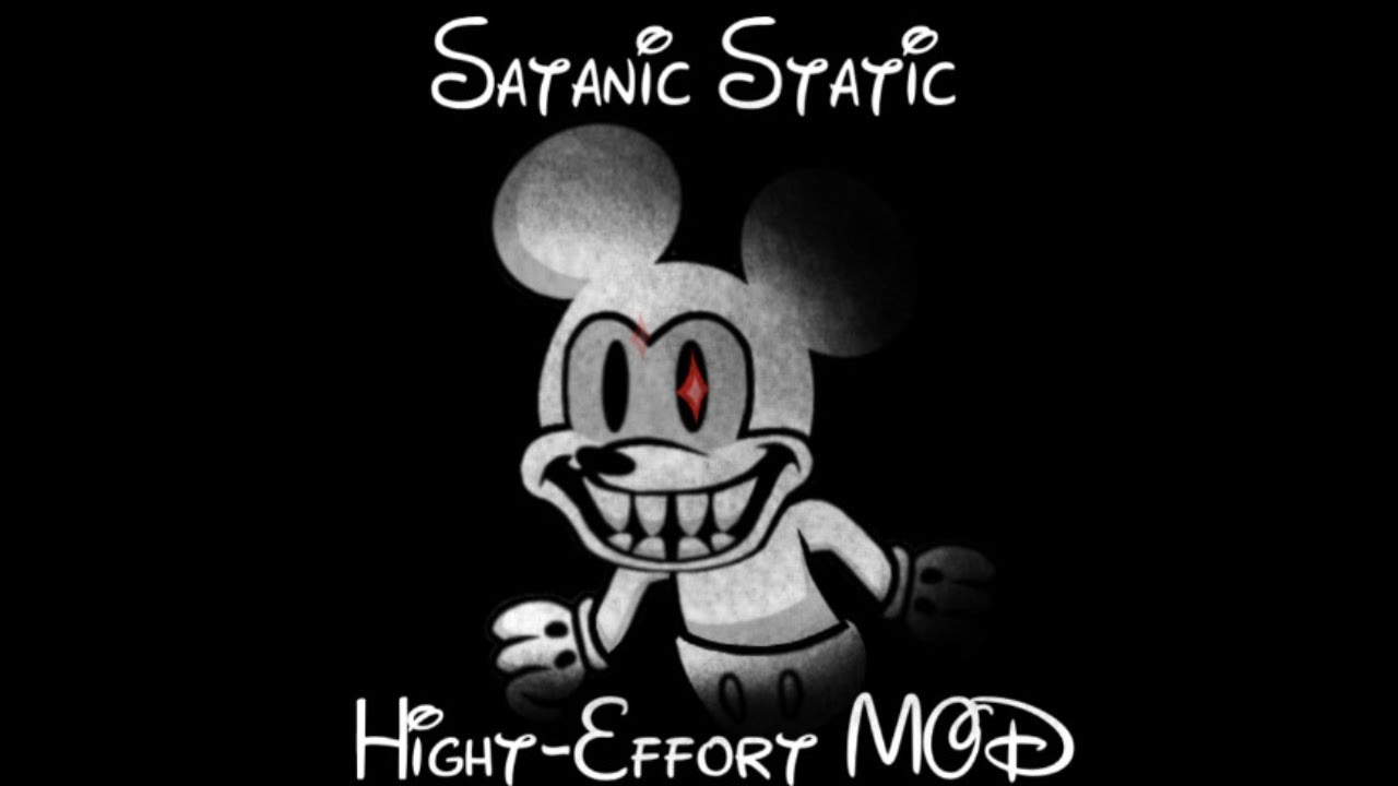 Friday Night Funkin' Vs SNS-Satanic-Static High Effort (FNF Mod ...