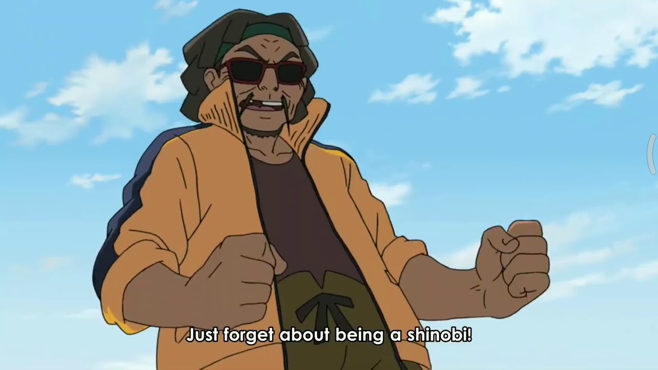 Rock lee vs master chen English dub - YouTube