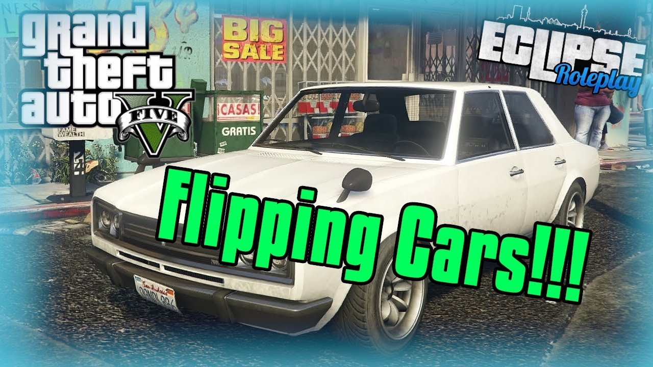 Flipping Cars and Solo Cooking! | GTA 5 RP (Eclipse Roleplay) - YouTube