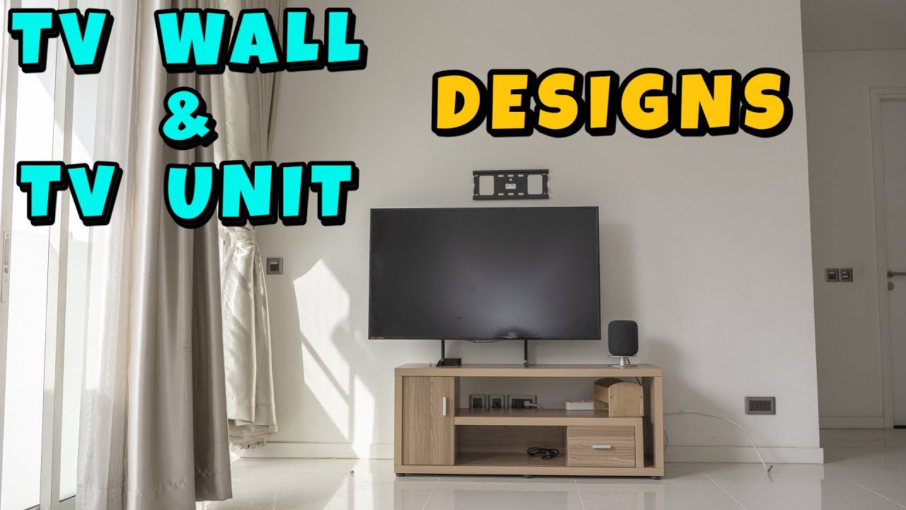Transform Your Living Room: Creative TV Unit Design Concepts | Modern ...