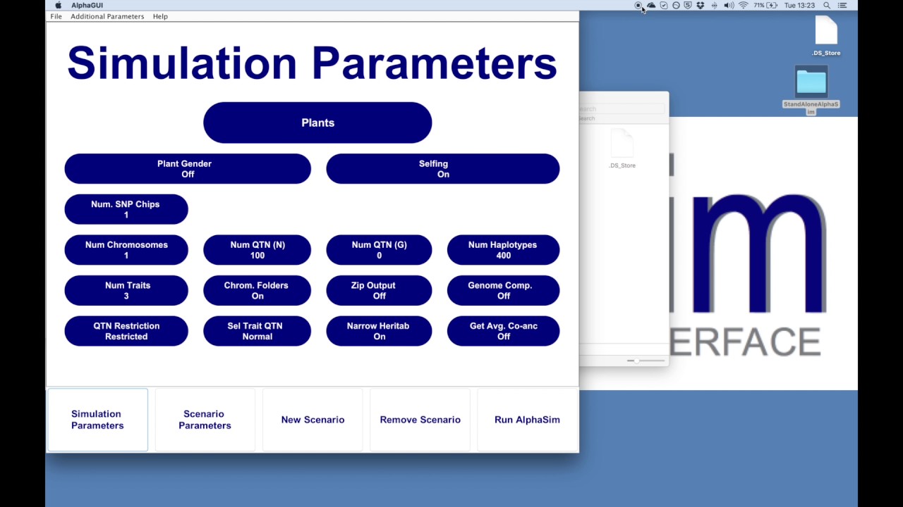 AlphaSim: Traits and Advanced Parameters - YouTube