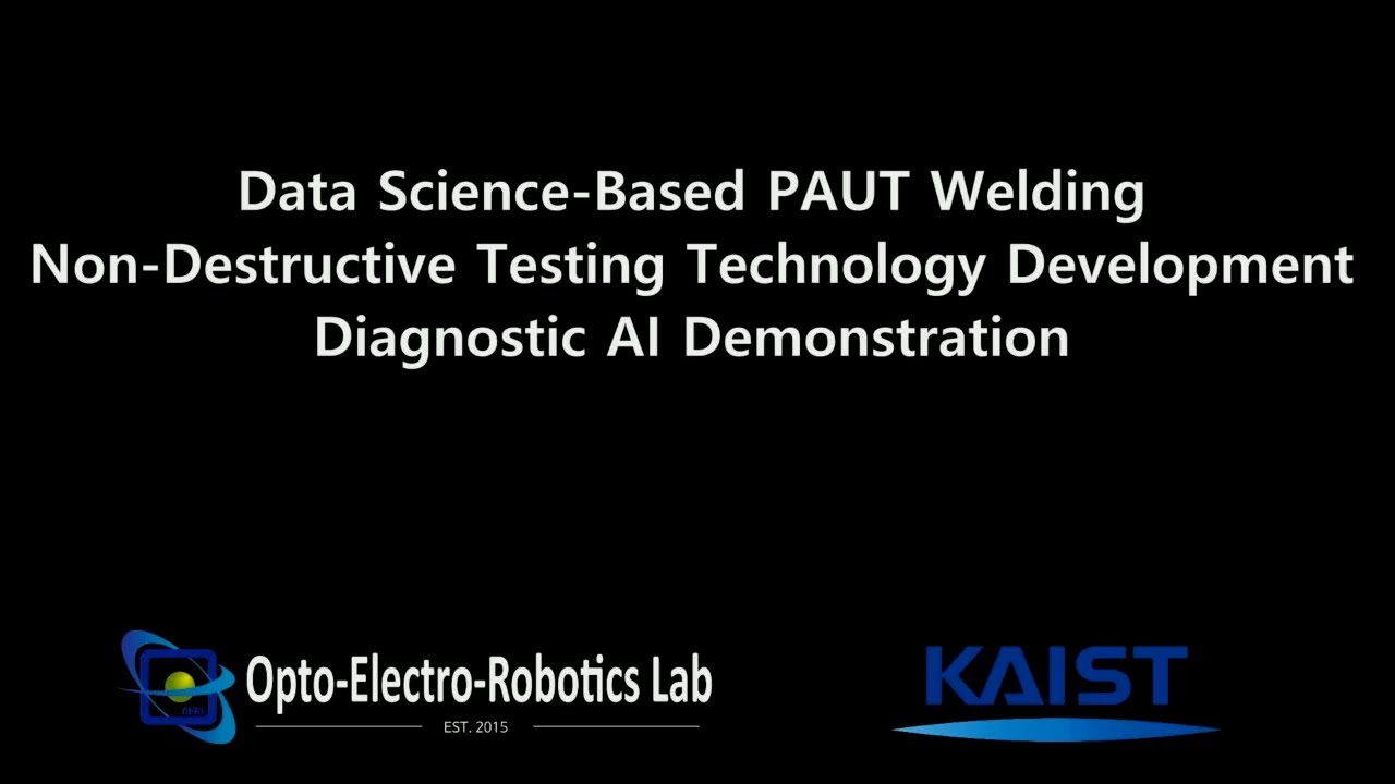 PAUT 용접부 진단 AI 시연 (PAUT Welding Diagnostic AI Demonstraion) - YouTube