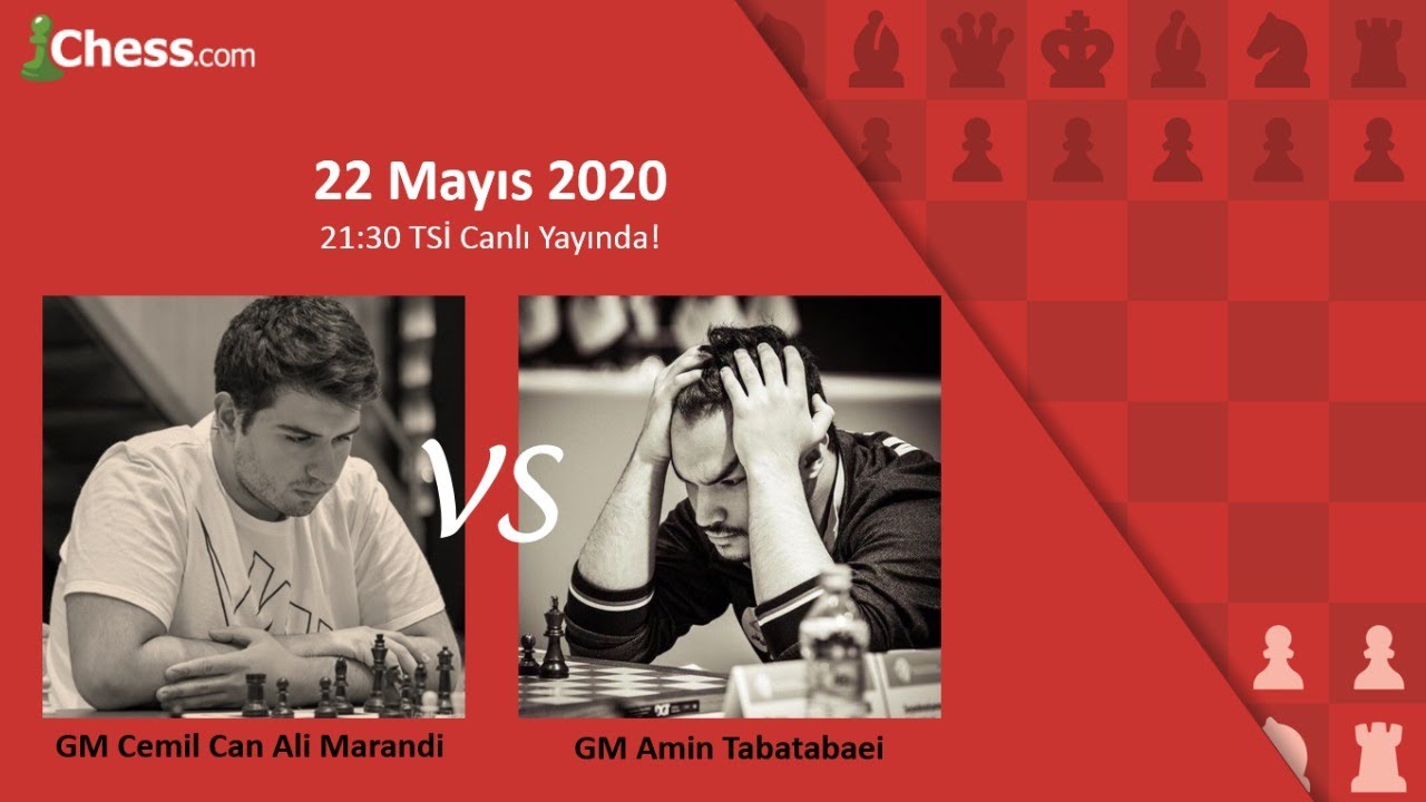 GM Cemil Can Ali Marandi vs GM Amin Tabatabaei | GrandMaster Chess ...